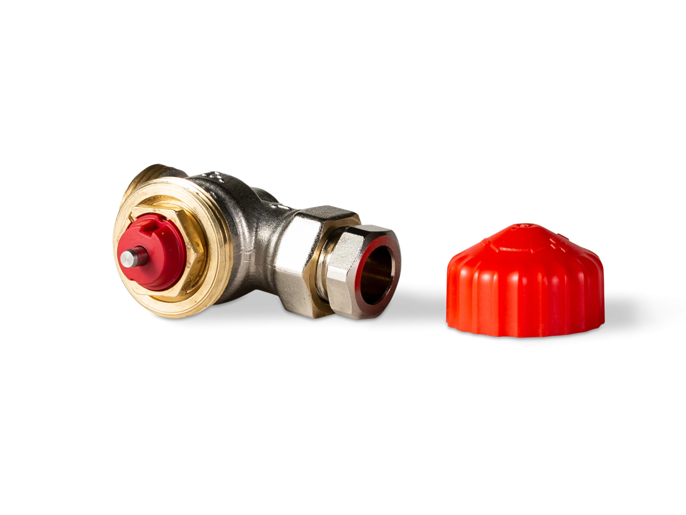 Watt Heating - IMI Ventildel Calypso Rak 10 inkl. mutter/kona | Tillbehör